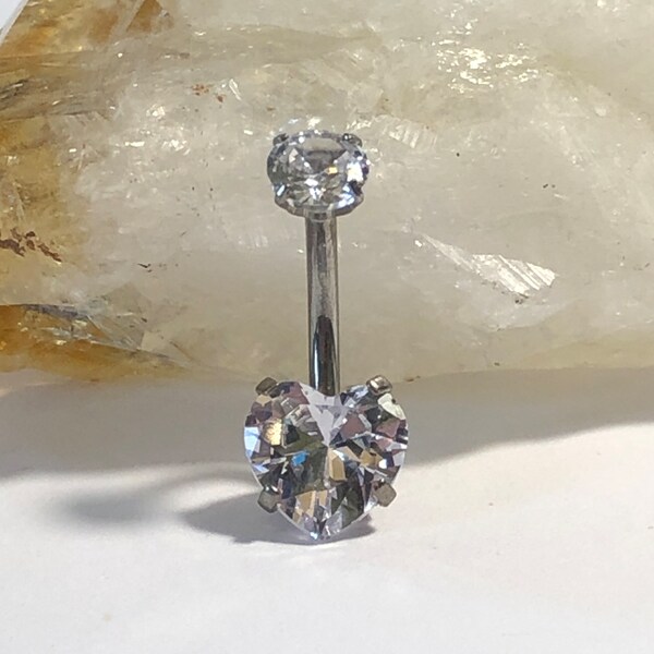Threadless Navel Jewelry - Etsy