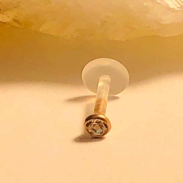 Plastic Labret - Etsy