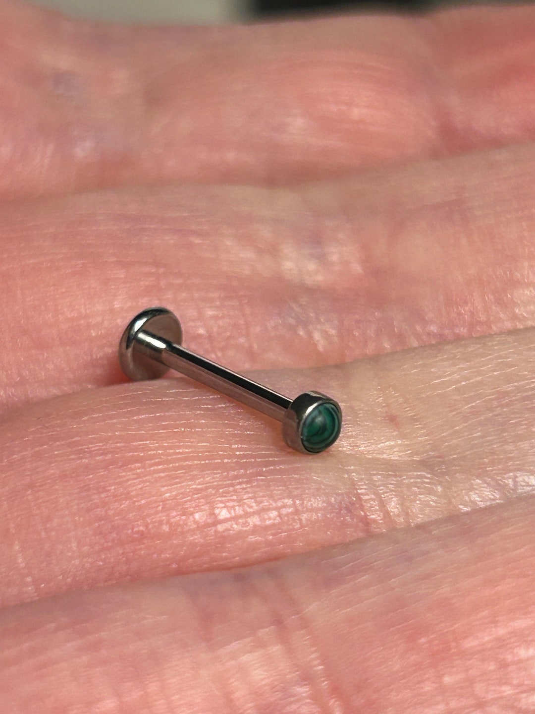 ASTM:F-136 Medical Grade 1.2mm Internal Titanium Micro Labret - Etsy