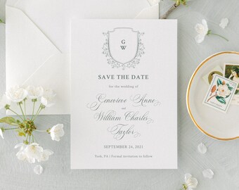 Traditional Save the Date | Etsy