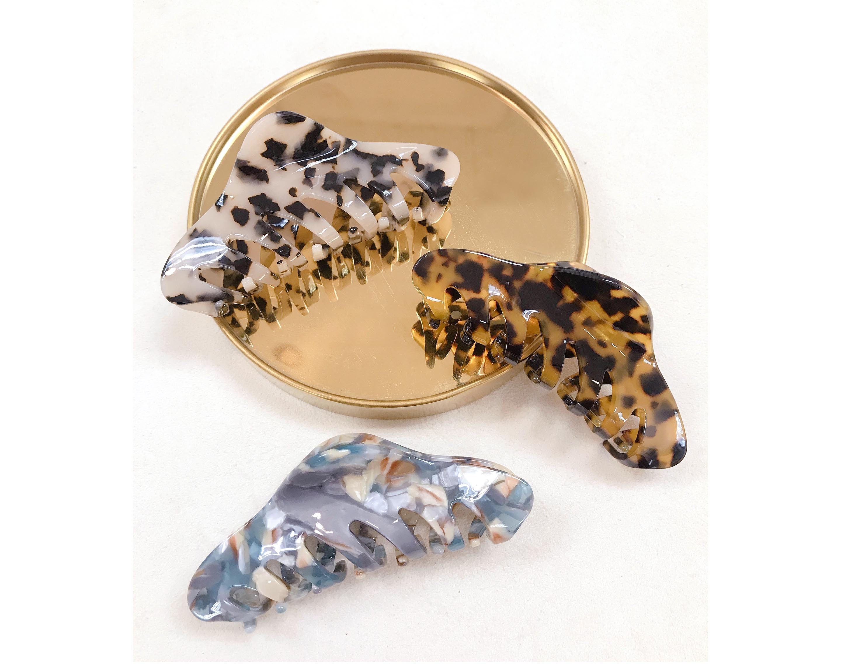 Large Hair Claw Clip Tortoise Shell Large Hair Clip | Etsy