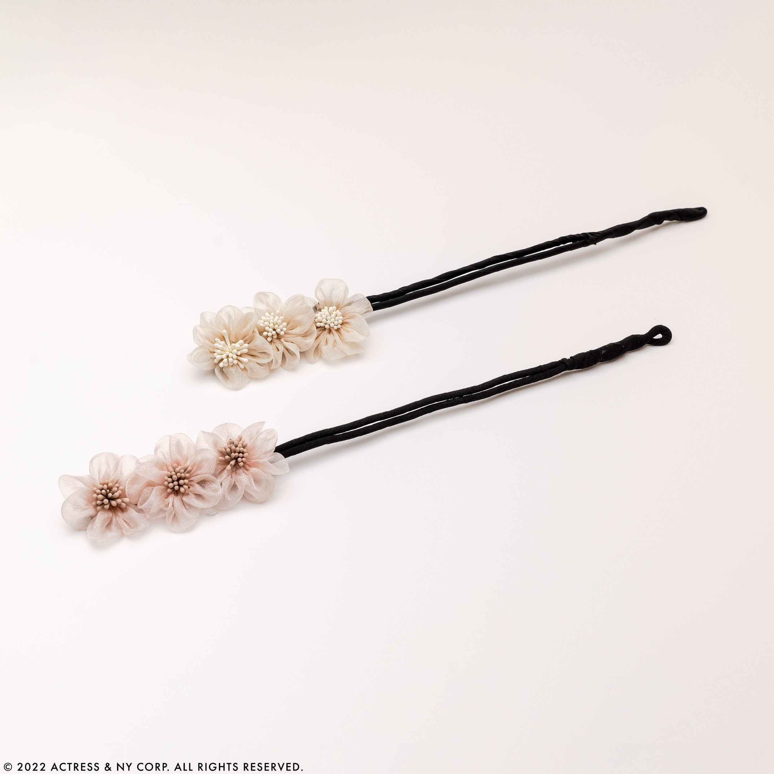 Dainty Flower Updo Hair Bun Maker Floral Bun Holder Low Bun - Etsy