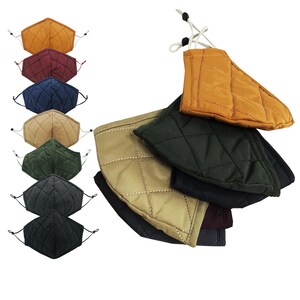 Buy5 Get1 Free Quilted Mask, Stylish Reusable Mask, Gingham Face Mask ...