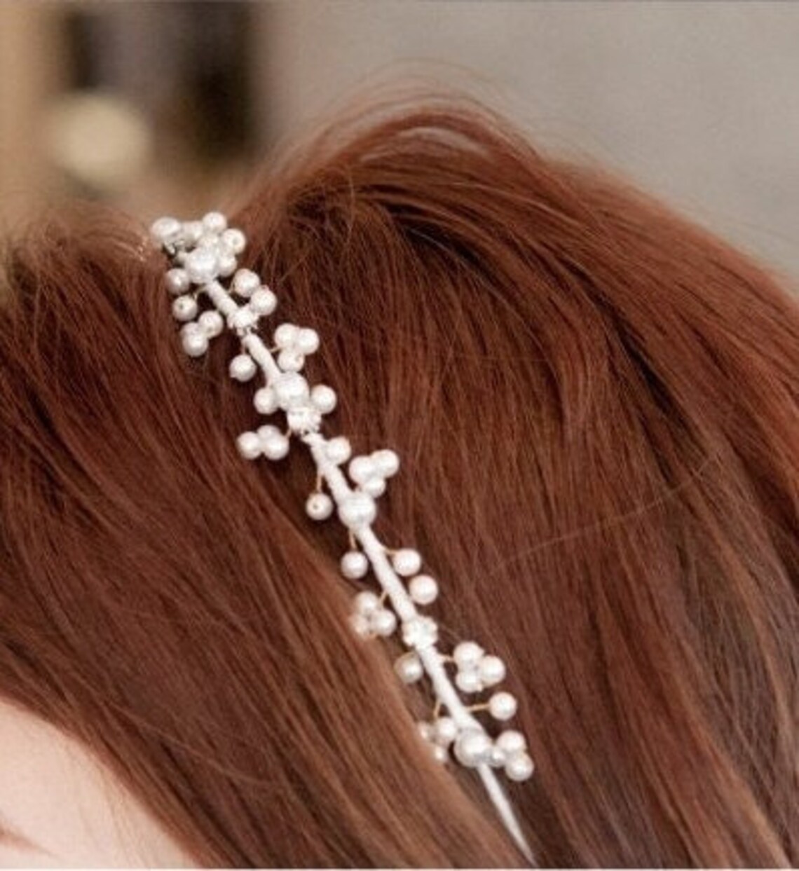 Flower Headband Leaf Headband Spring Headband Floral Bridal - Etsy