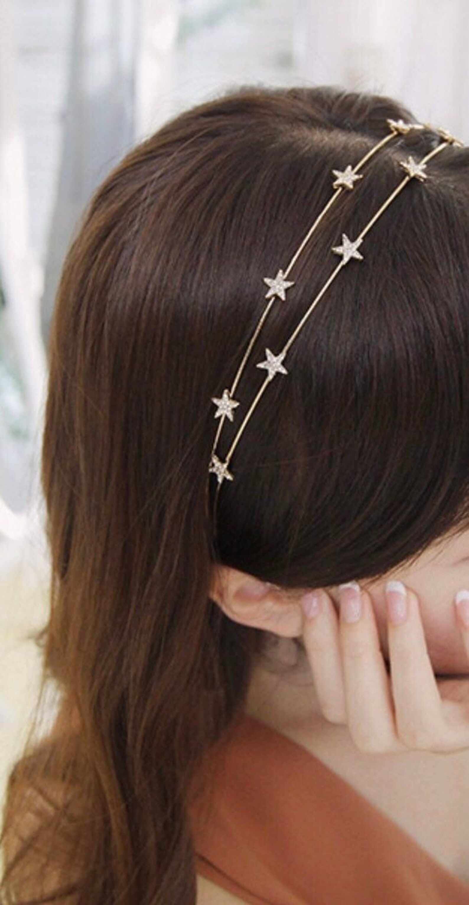 Star Headband Gold Silver Starburst Crystal Headband - Etsy