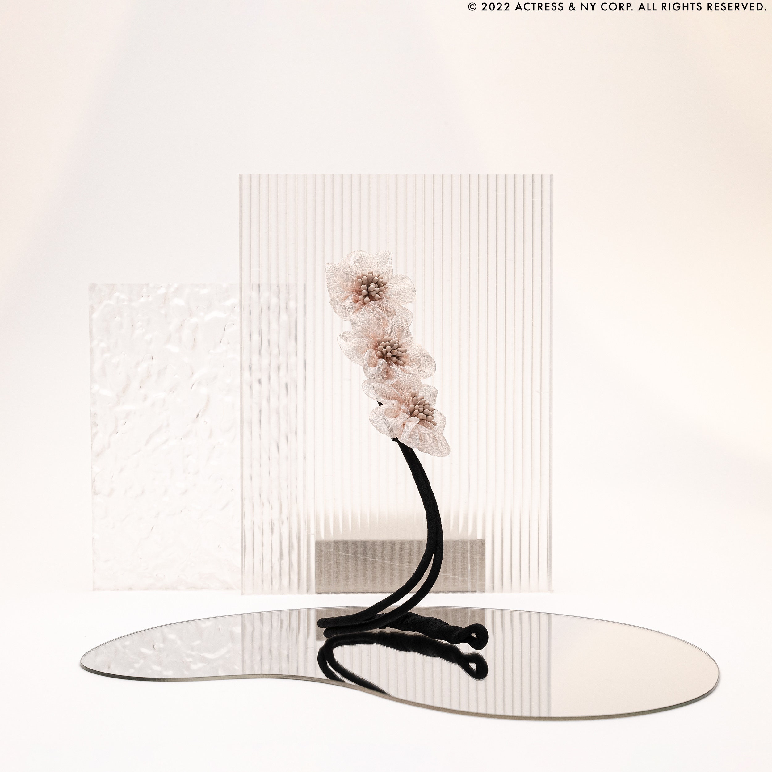 Dainty Flower Updo Hair Bun Maker Floral Bun Holder Low Bun - Etsy