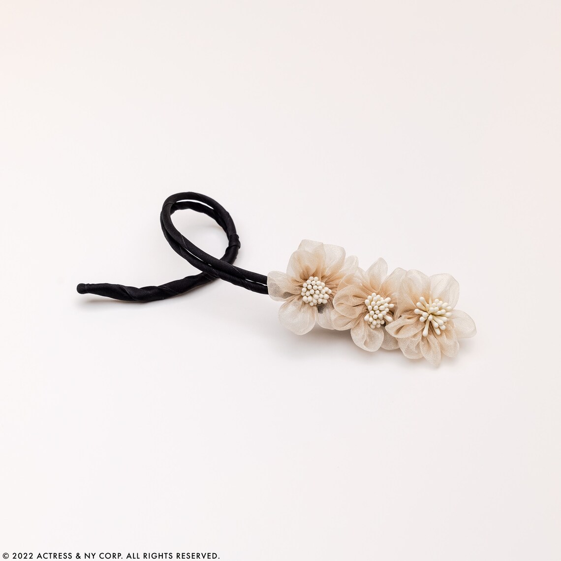 Dainty Flower Updo Hair Bun Maker Floral Bun Holder Low Bun - Etsy