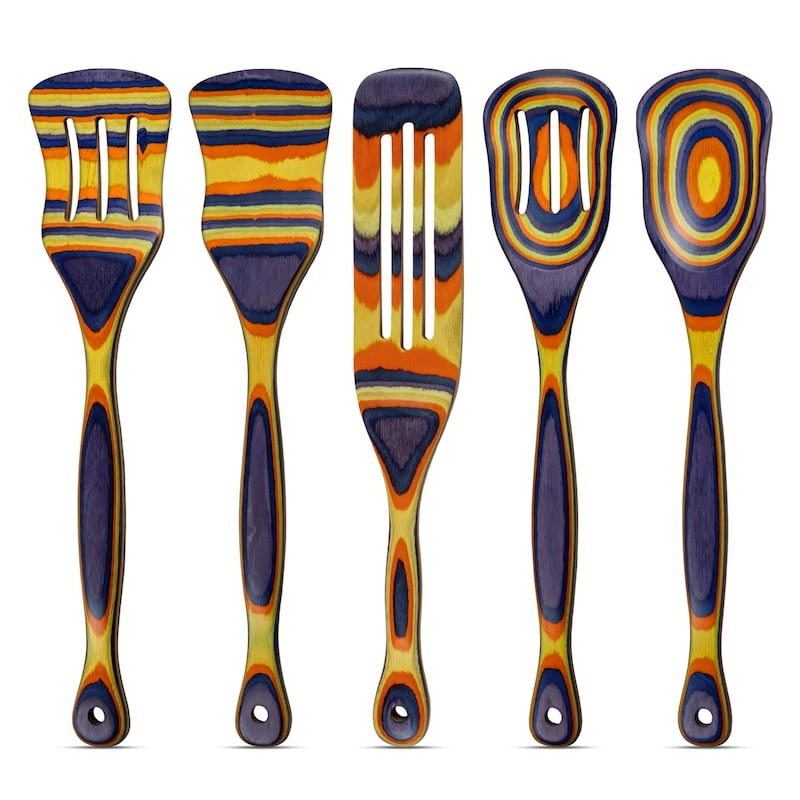 Colorful Utensils Set - Etsy