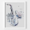 Cello Cross Stitch Pattern (female), Music Counted Cross Stitch Chart ...
