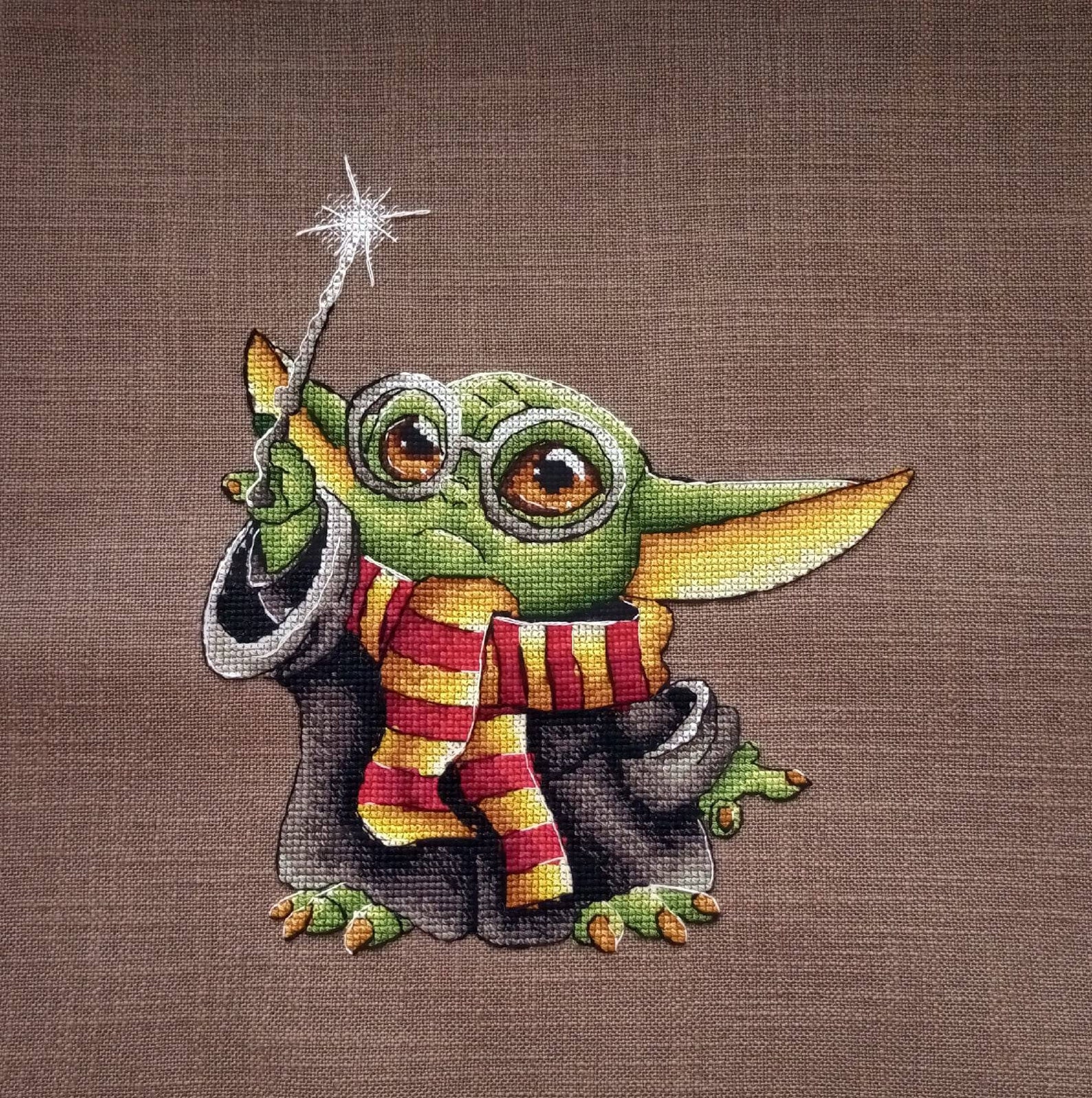 Green Alien Wizard Fandom Cross Stitch Pattern Characters From - Etsy ...