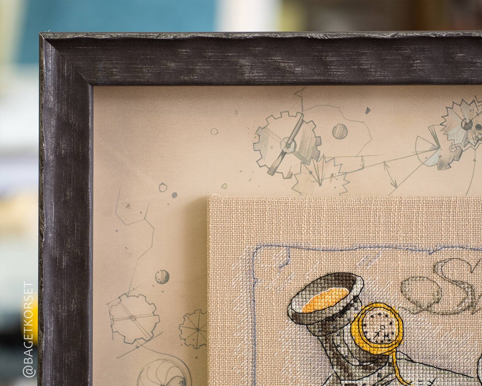 Vintage Detailed Motorbike Steampunk Cross Stitch Pattern - Etsy