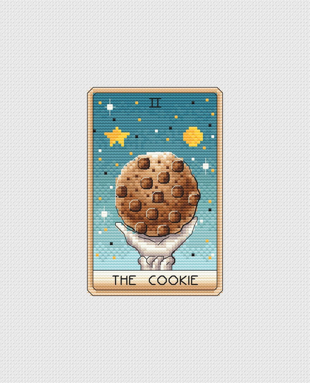 Chocolate Cookies - Cross Stitch Pattern - Tarot Card Cross Stitch ...