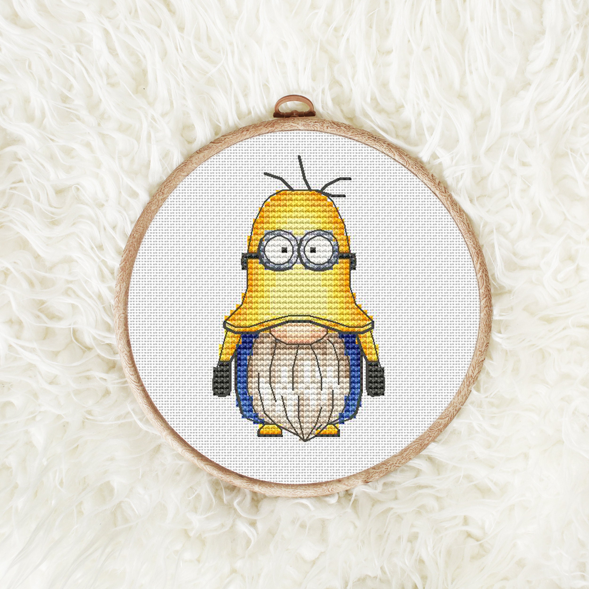 Sewing & Fiber Blue alien in sorting hat Movie cross stitch pattern ...