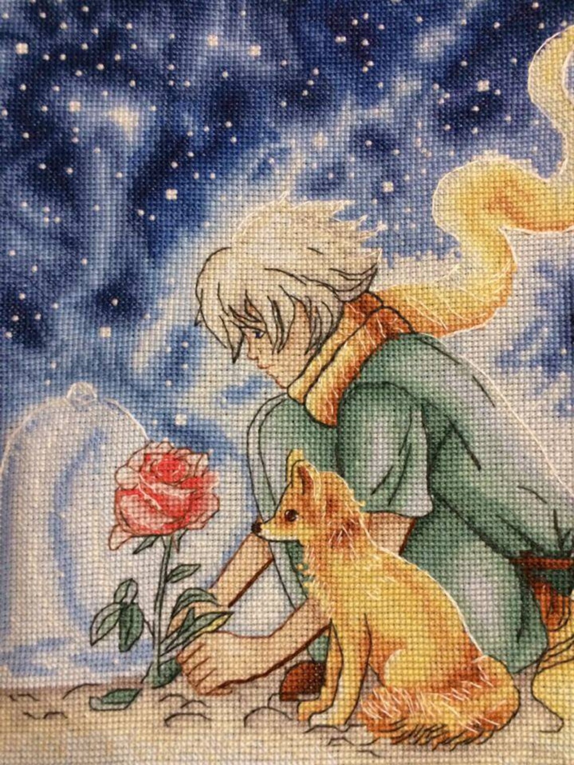 The Little Prince Fandom Cross Stitch Pattern Characters From | Etsy