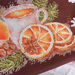 Taste of Winter Christmas Cross Stitch Pattern Hand Embroidery Design ...
