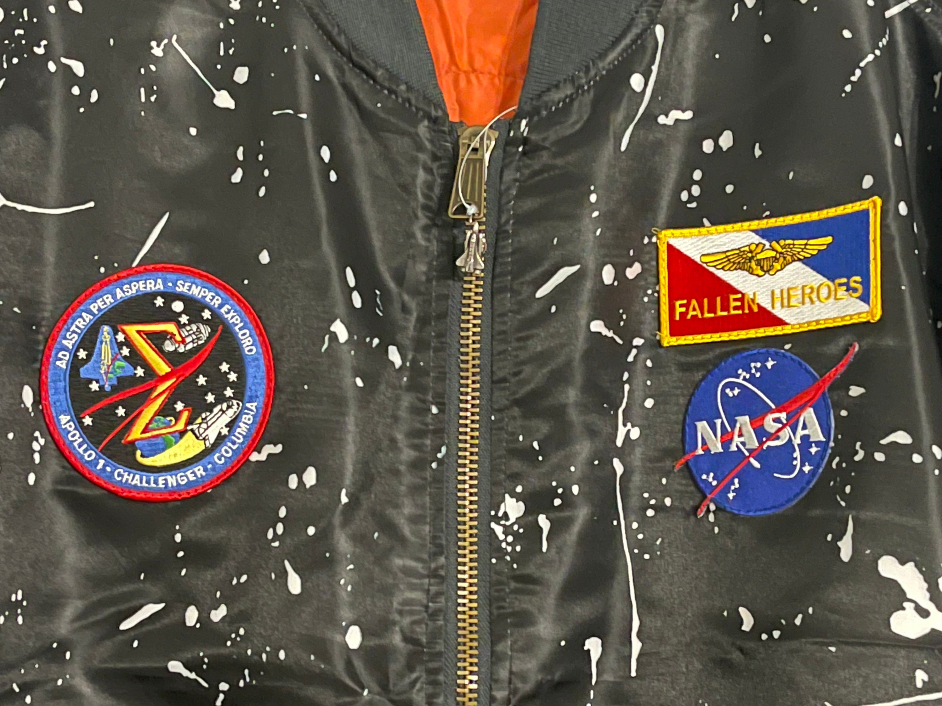 The NASA Apollo & Space Shuttle Fallen Heroes Commemorative Jacket. XL ...
