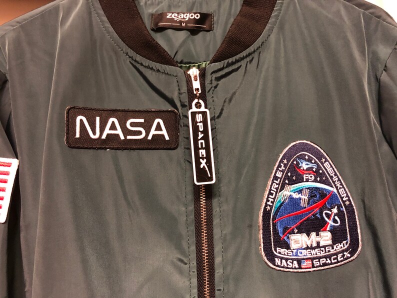 Women’s NASA/SPACE X, DM-2 Launch America 2020 Commemorative Jacket ...