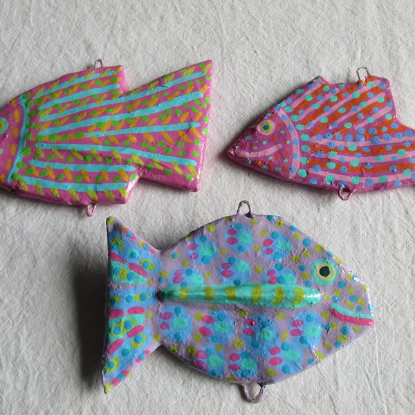 Paper Mache Fish - Etsy