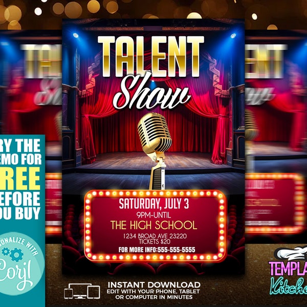 Talent Show - Etsy