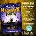 Halloween Party Flyer Edit Online 5X7 Digital & Printable - Etsy