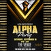 Alpha Fraternity Party Flyer Template | Edit Online | 5x7 Digital ...