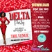 Delta Flyer Template | Edit Online | 5x5 Digital & Printable - Etsy