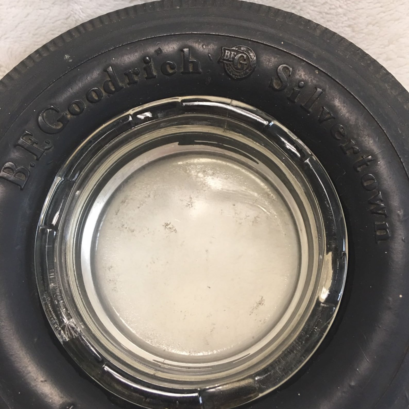 Vintage 1940 BF Goodrich Silvertown Tire Ashtray - Etsy
