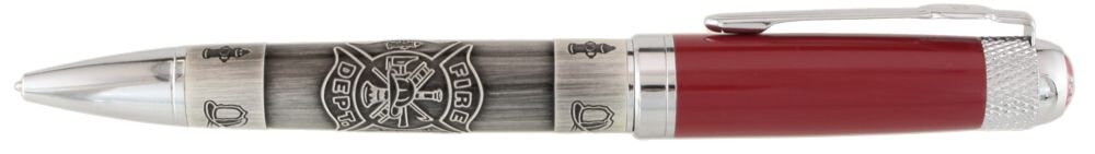 Personalized Fire Department Ink Pen With Embossed Emblems | Etsy