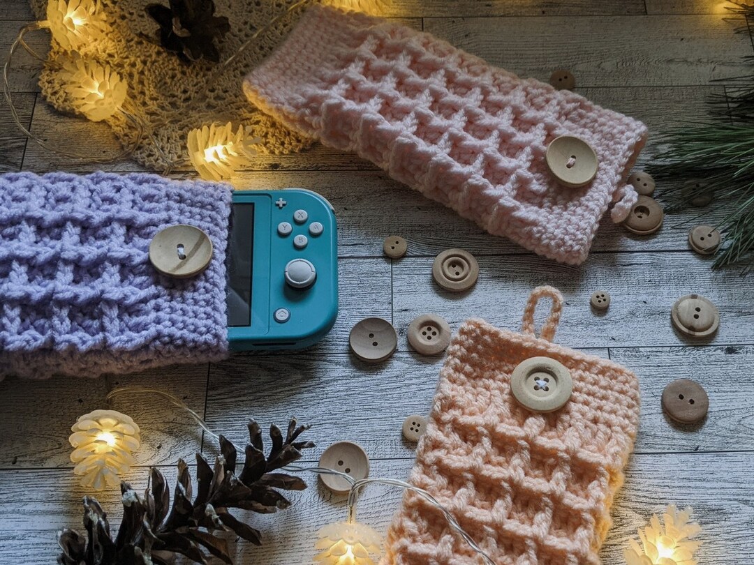 Waffle Stitch Switch Sweater Crochet Nintendo Switch/switch - Etsy