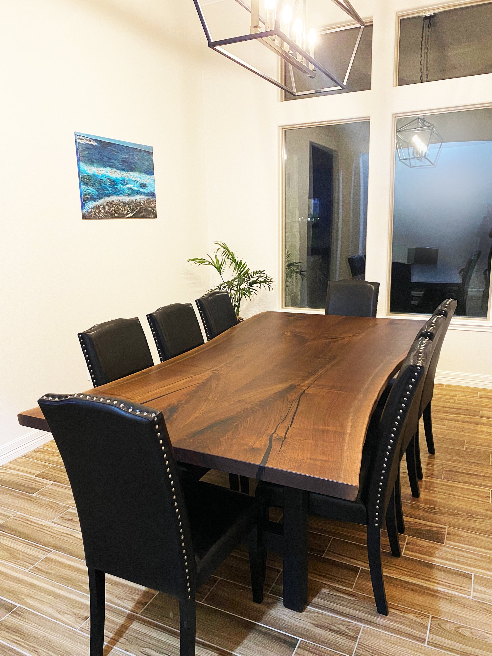 Custom Live Edge River Tables Dining Table Conference - Etsy