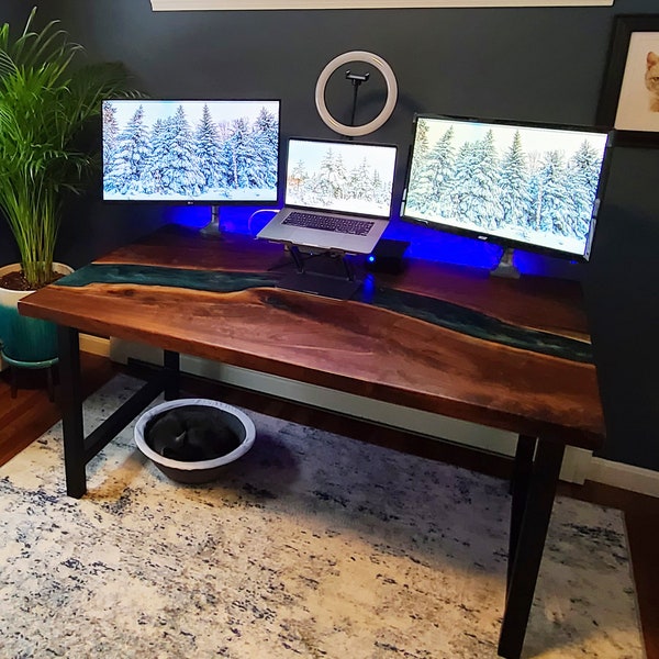 River Desk - Etsy