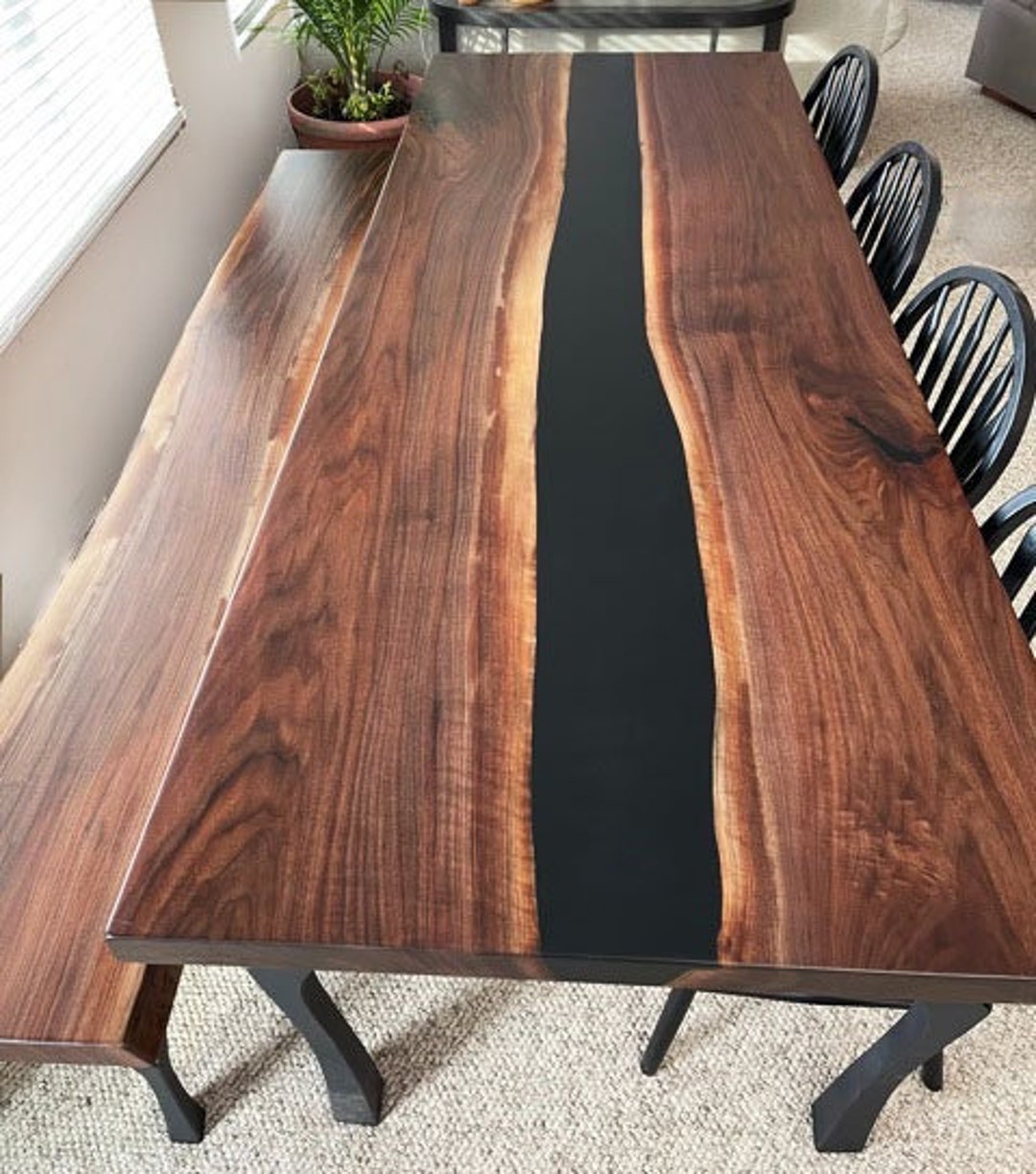 Custom Live Edge River Tables, Dining Table, Conference Tables, Bar ...