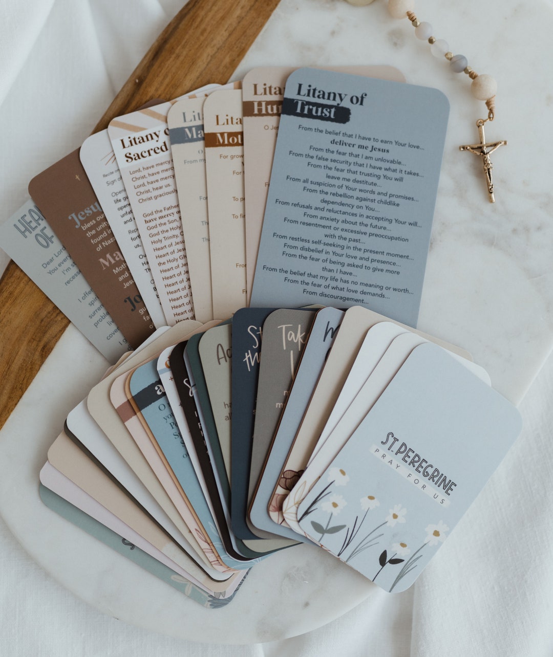 Catholic Prayer Card Bundle - Saint Prayer - Marian Cards - Catholic ...
