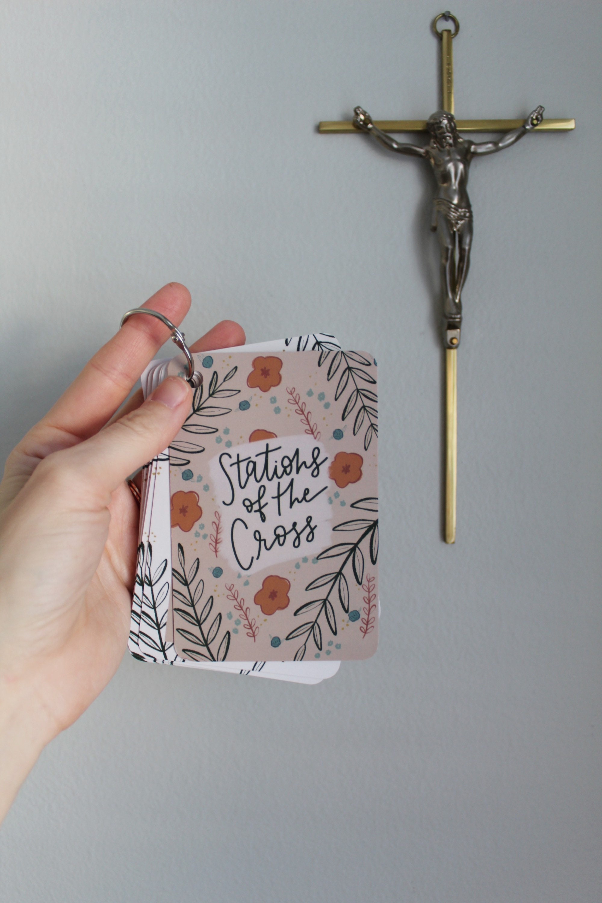 Stations of the Cross Prayer Cards - Catholic Prayers - Lent - Ways of ...