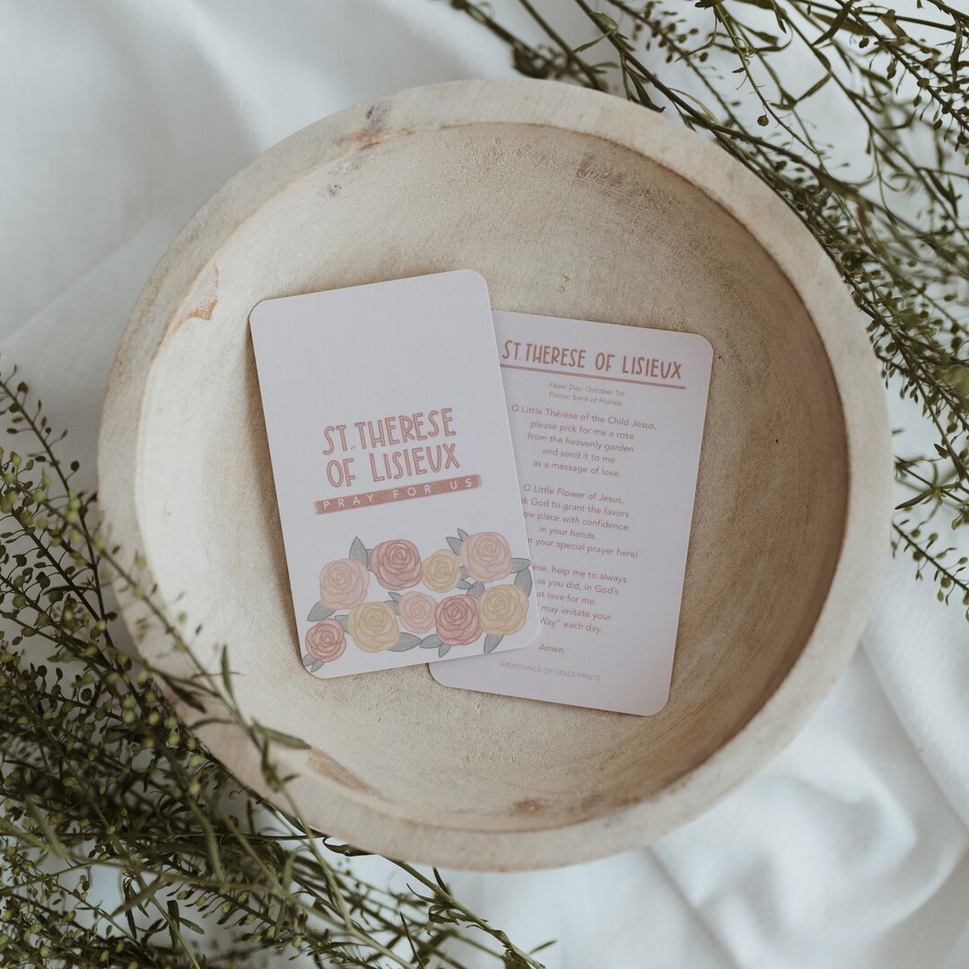 St. Thérèse of Lisieux Prayer - Catholic Saint - the Little Flower ...