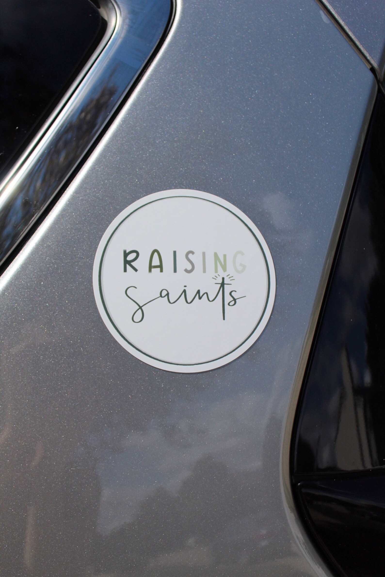 Raising Saints Magnet Catholic Magnet Car Magnet | Etsy