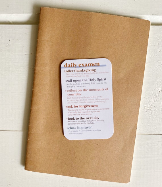 Daily Examen Prayer Card Examen of Conscience St. Ignatius - Etsy