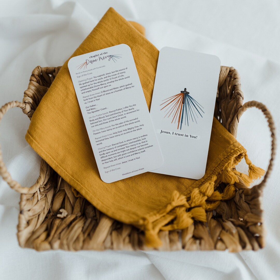 The Divine Mercy Chaplet - Jesus, I Trust in You - St. Faustina ...