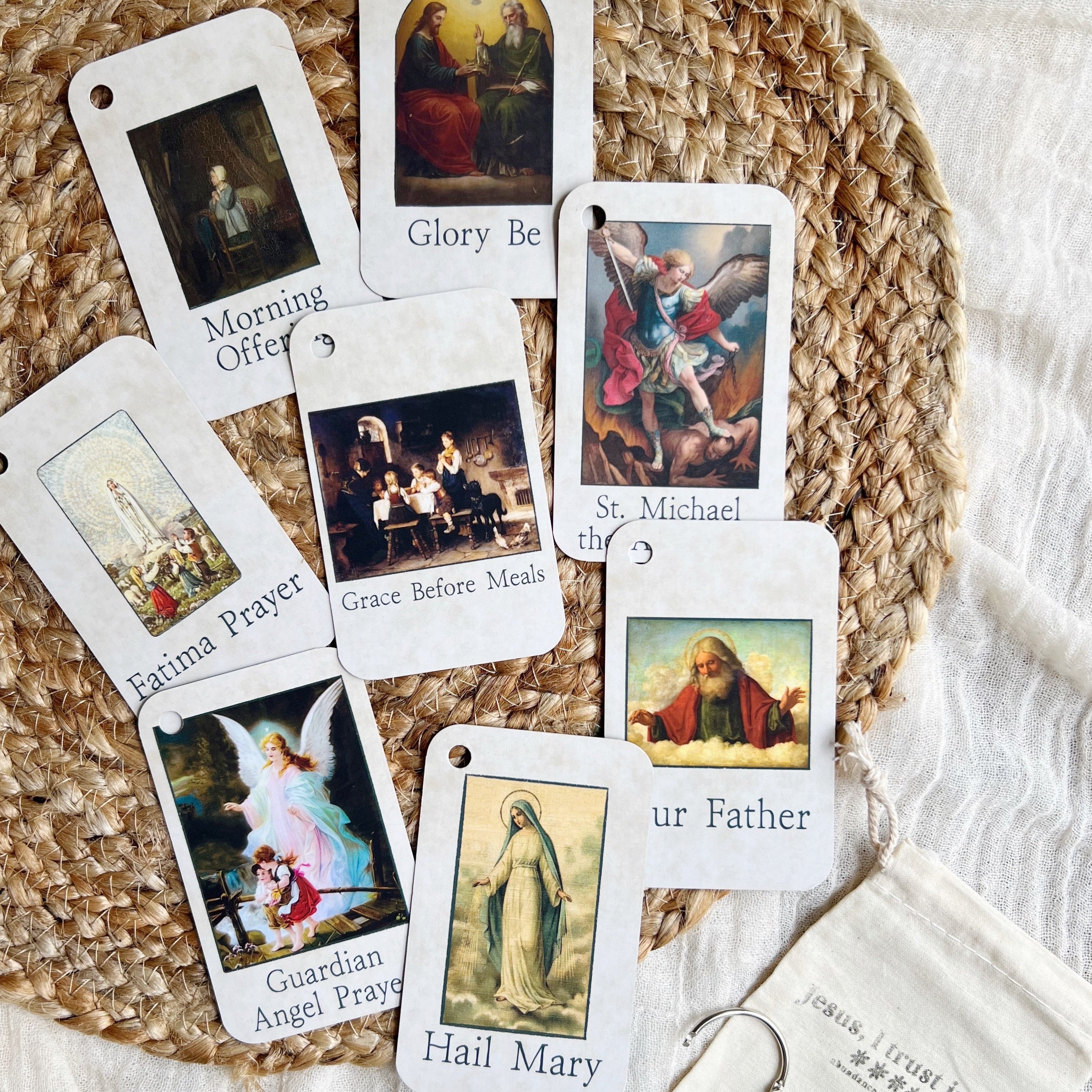 Sacred Prayers Children’s Prayer Card Bundle - Catholic Kids Prayer ...