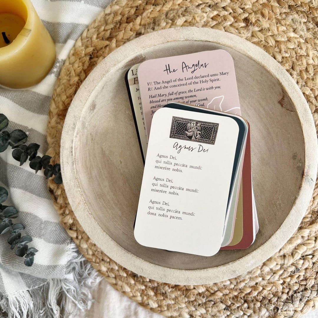 Catholic Prayer Card Bundle - Saint Prayer - Marian Cards - Catholic ...