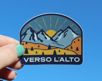 Verso L'alto Sticker - Etsy