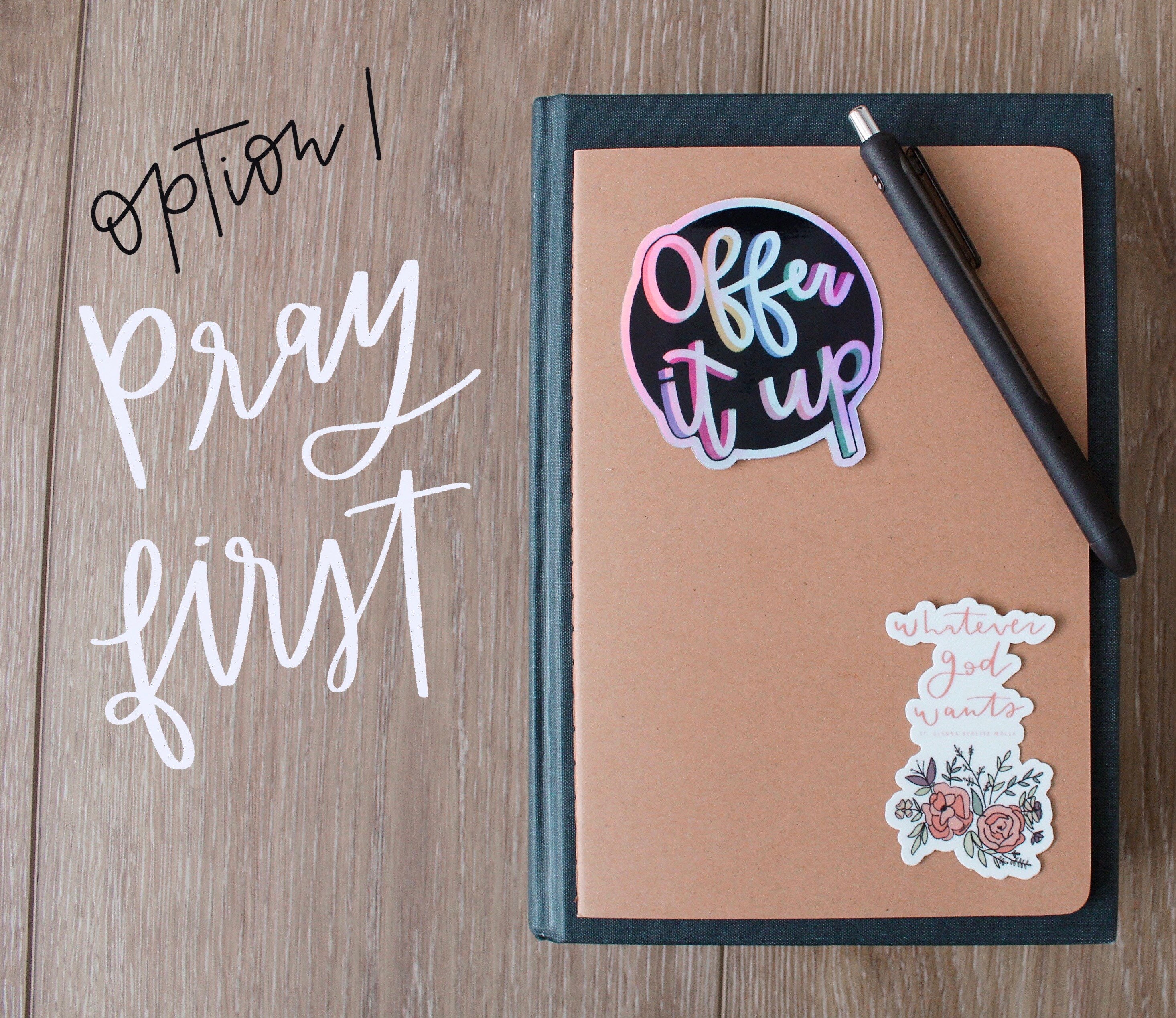 Catholic Sticker Prayer Journal Bundle Catholic Gift Etsy Catholic Sticker Prayer Journal Bundle Catholic Gift Etsy