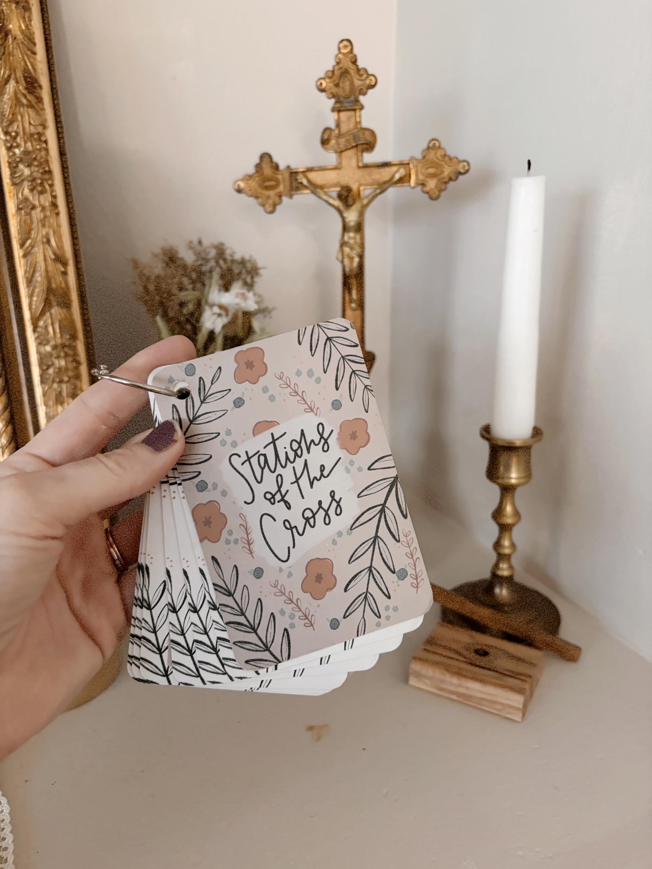 Stations of the Cross Prayer Cards - Catholic Prayers - Lent - Ways of ...