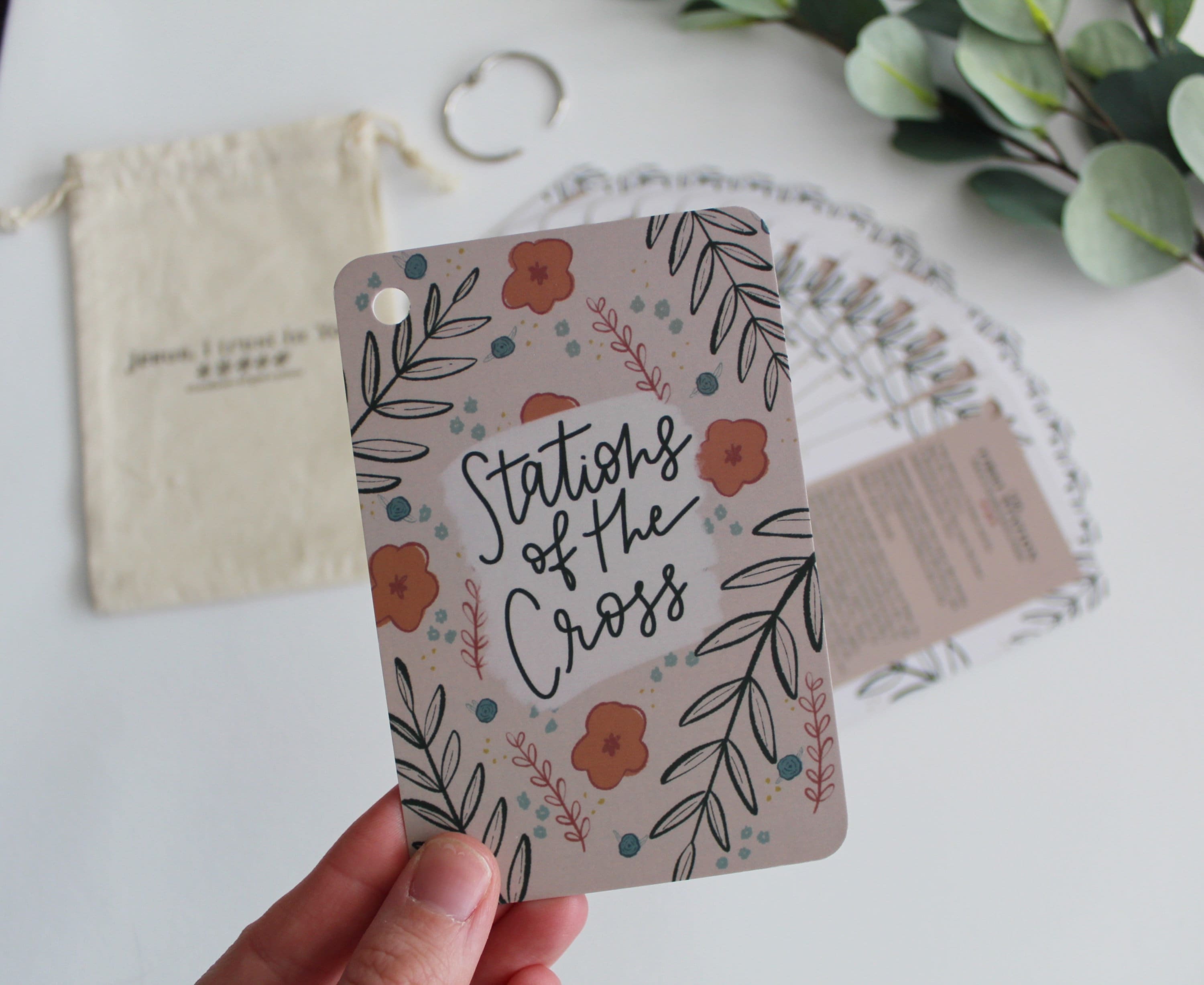 Stations of the Cross Prayer Cards - Catholic Prayers - Lent - Ways of ...