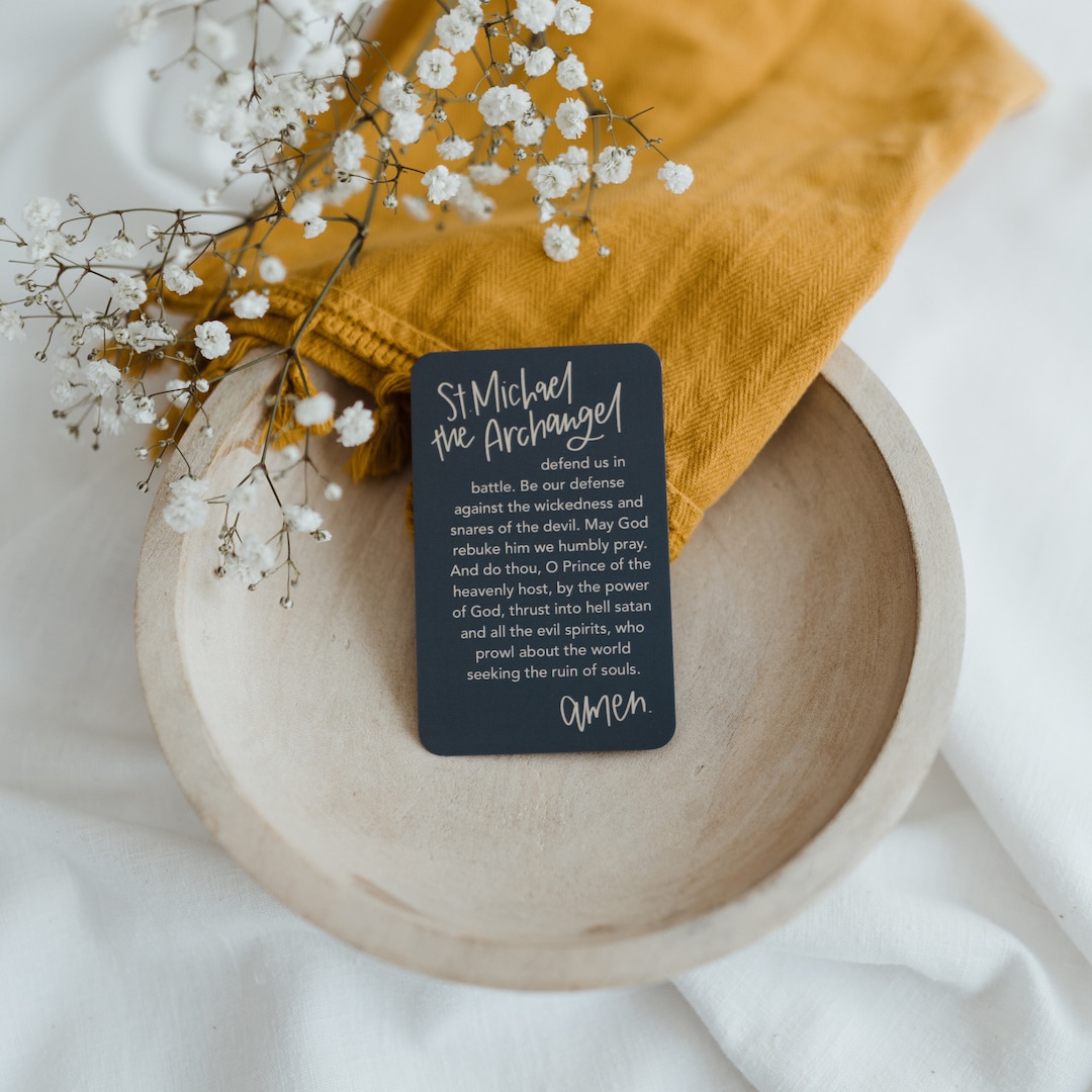 St. Michael the Archangel Prayer - Catholic Saint - Archangel - Prayer ...