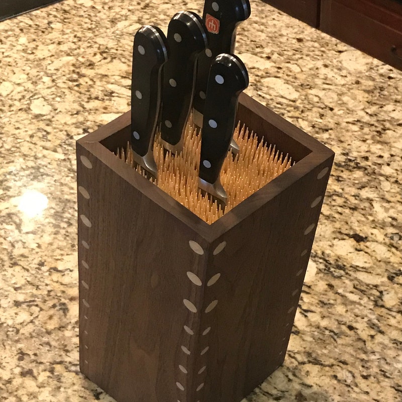 Knife Block - Etsy