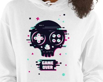 Game Over Hoodie - Etsy