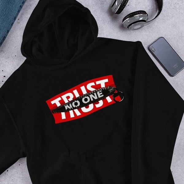 Trust No One - Etsy