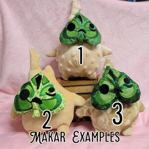 Stuffed Forest Sprites. 10", 9" & 7" Custom Masks - Our Designs or ...