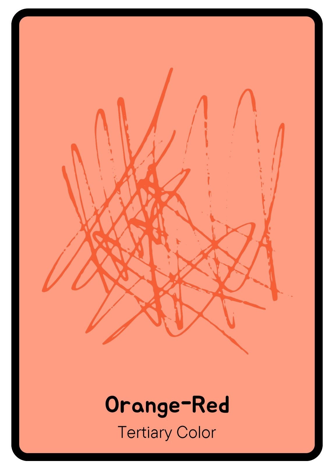 Basic Color Theory Cards- Digital Download - Etsy